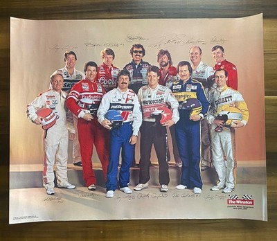 Set of (8) “The Winston” Racing Posters , 1985-1992 | eBay