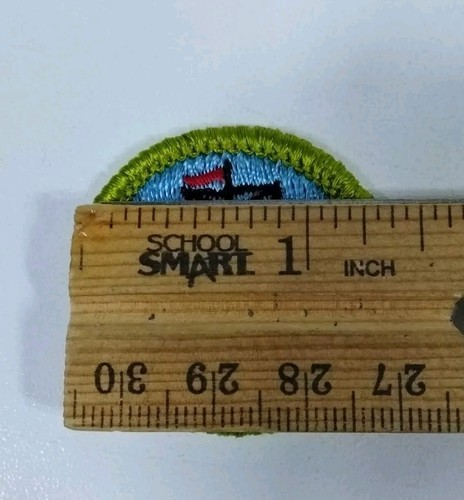 1970s Boy Scouts Pioneering Merit Badge Embroidered Patch Tower Derrick ...