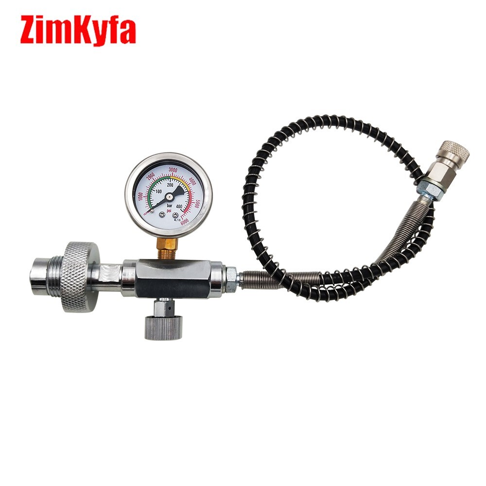 HPA Fill Station Charging Adaptor with G5/8 Din 300 Bar Connector for ...