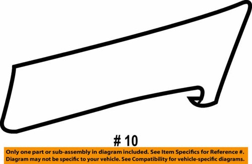 76926-04020 Toyota Protector, side mudguard, no.2 7692604020, New ...