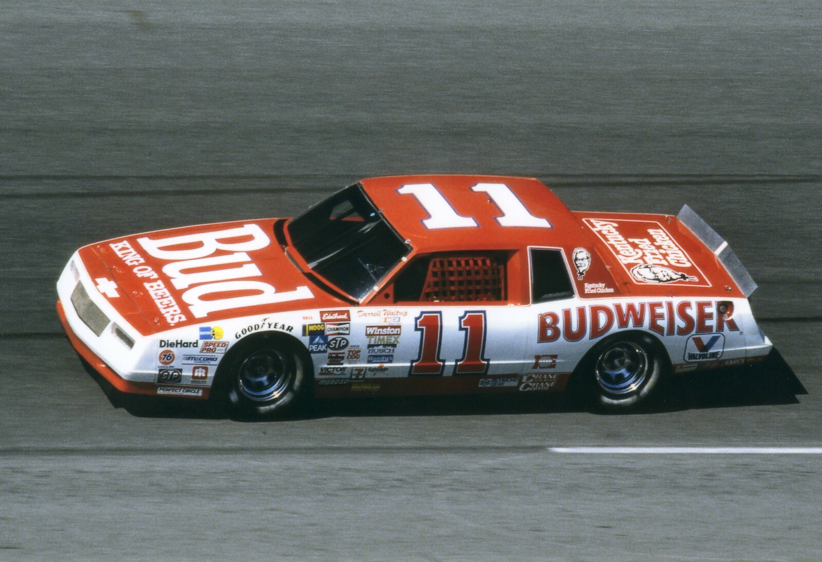 Darrell Waltrip Budweiser Chevy NASCAR 13x19 Poster Gloss Photo Print ...