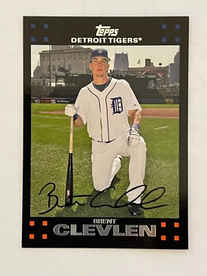 2007 TOPPS BRENT CLEVLEN #59 OUTFIELD DETROIT TIGERS BASEBALL CARD | eBay