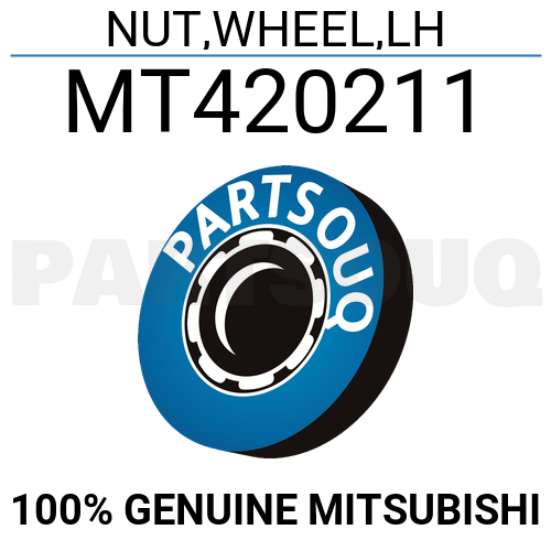 MT420211 Genuine Mitsubishi NUT,WHEEL,LH | eBay