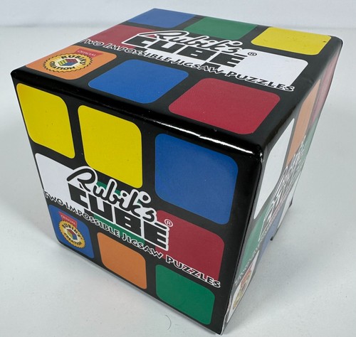 Rubik's Cube Collectable - Paladone 2x Impossible Jigsaw Puzzles 80 ...