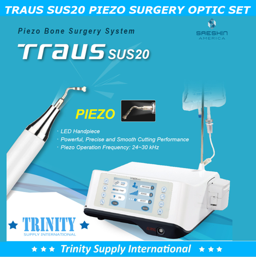 Saeshin Traus SUS20 Piezosurgery Dental System with LED Handpiece and 6 ...