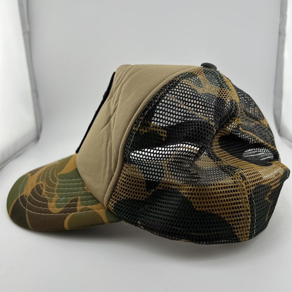 Vtg Pennsylvania State Trooper Trucker Patch Hat Cap Camo | eBay