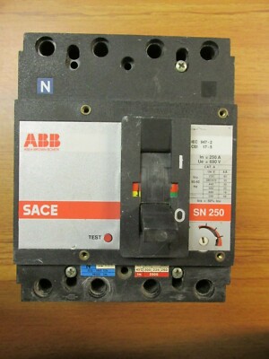 ABB SACE SN 250 Circuit Breaker 250A, 690V .. UD-44 | eBay Australia