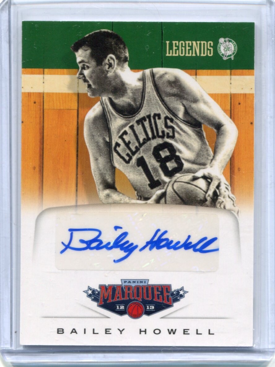 2012-13 Panini Marquee - BAILEY HOWELL - Legends Autograph - BOSTON ...