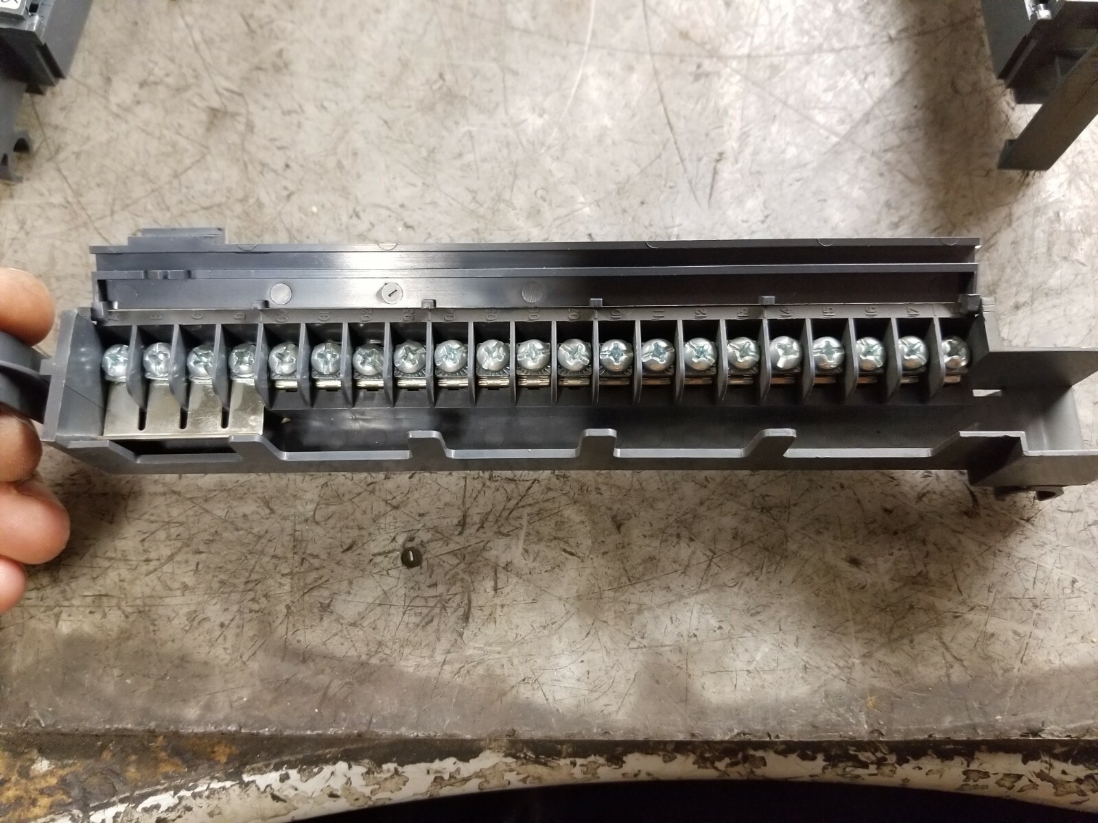 (5) ALLEN BRADLEY BUCHANAN 1771-WH SWING ARM TERMINAL WIRING LOT OF 5 ...