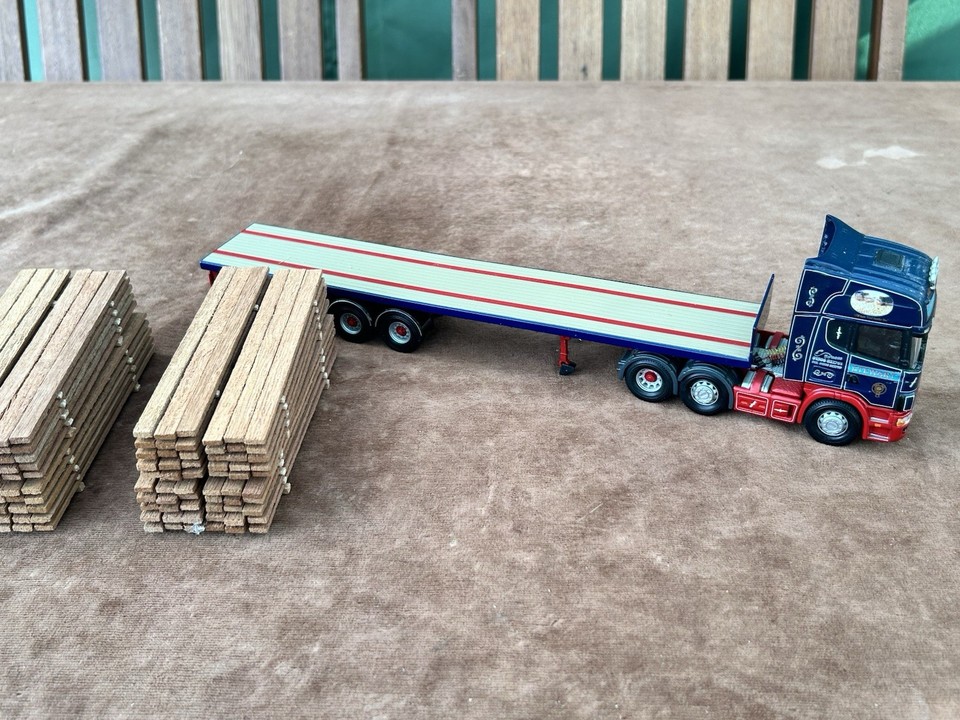 Corgi 1:50 Diecast Stewart Scania Truck, Trailer & Custom Load | eBay UK