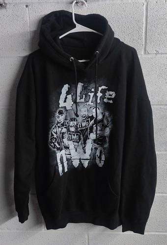 Official WWE Wrestling Men's Black nWo 4 Life Pullover Hoodie ...