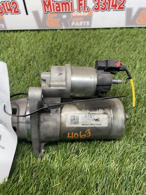 2018 - 2022 CHEVY SPARK Starter Motor PN: 12686197 OEM | eBay