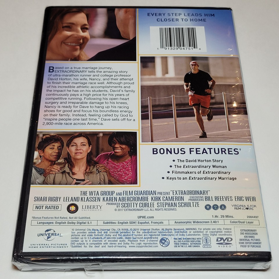 Extraordinary (DVD, 2017) Leland Klassen Shari Rigby Kirk Cameron Free ...