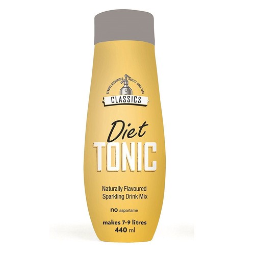 Sodastream Diet Tonic Flavour 440ml Sparkling Water Home Drink Mix ...