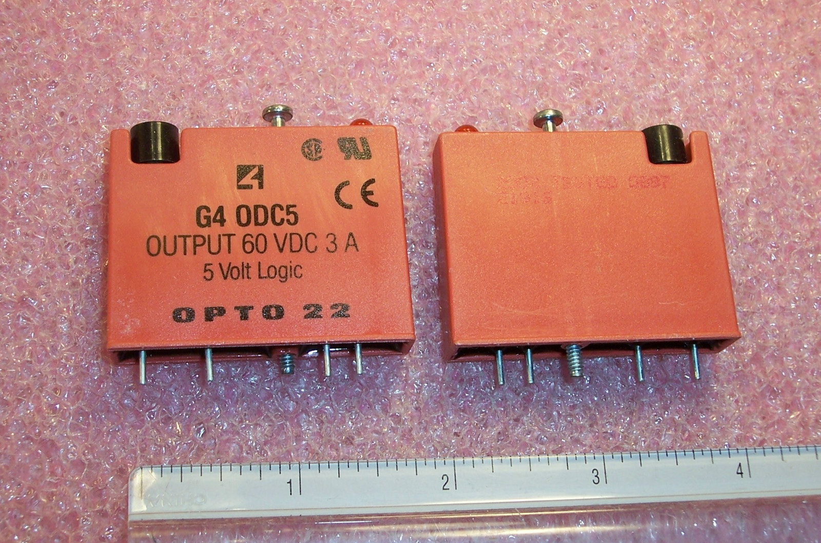 QTY (2) G4ODC5 OPTO 22 OUTPUT 60VDC 3A 5V LOGIC G4-0DC5 NOS | eBay