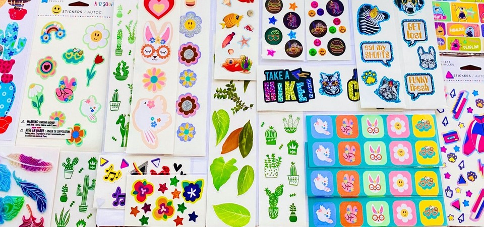 589+ Scrapbook Sticker Lot Stickers wholesale bulk lots stickers for ...