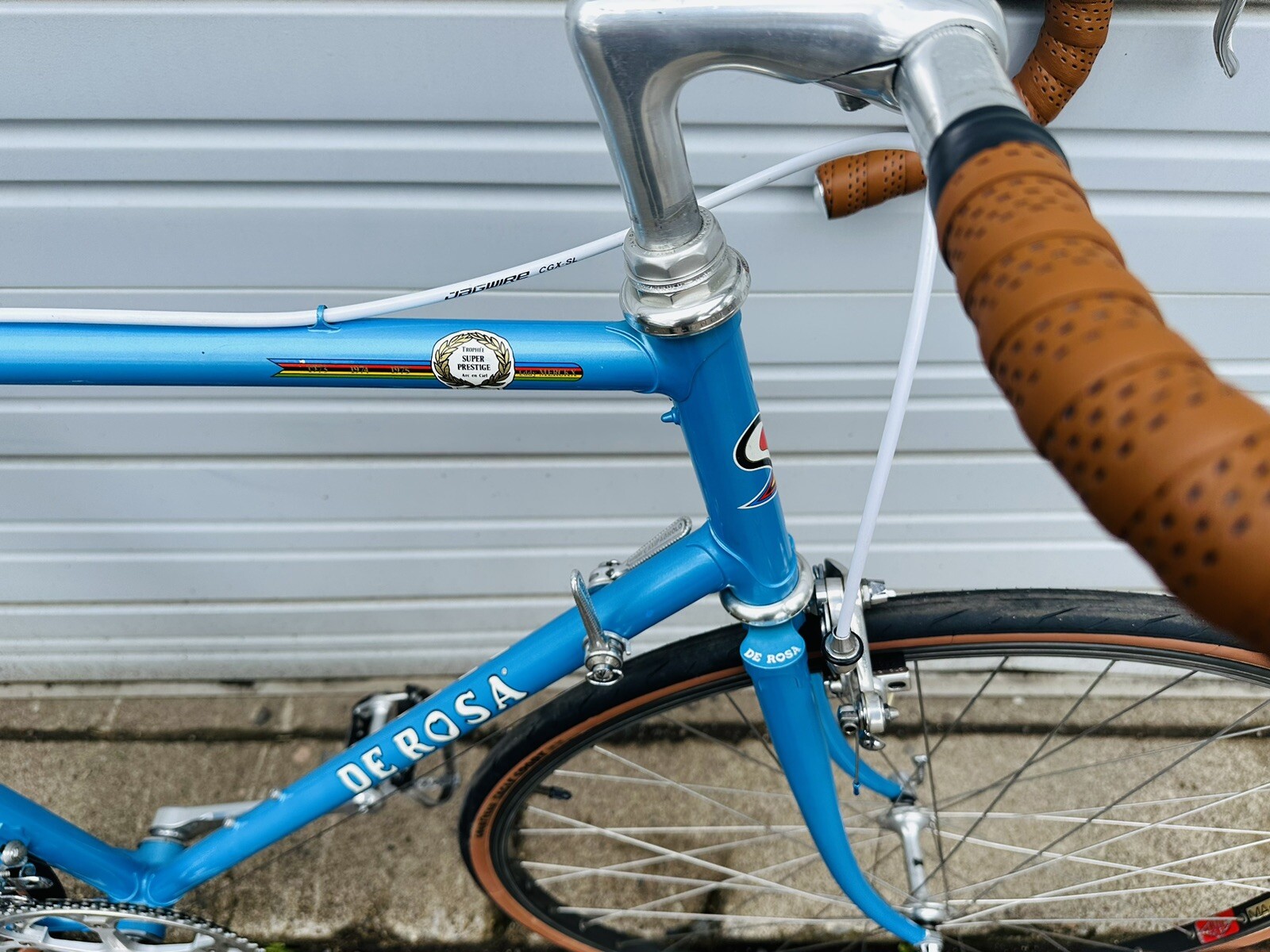 De Rosa Professional SLX 80s Italian Road Bike Cobalt Super prestige 59 ...