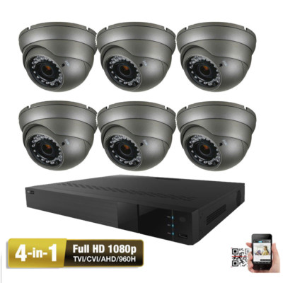 Amview HD 8CH HDTVI DVR 1080P Sony CMOS 4-in-1 AHD 2.6MP Security ...