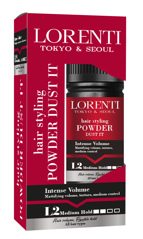 Lorenti Hair Styling Powder Wax | L2 Medium Hold Natural Look Intense ...