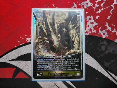 Digimon TCG Fanglongmon EX5-074 | eBay