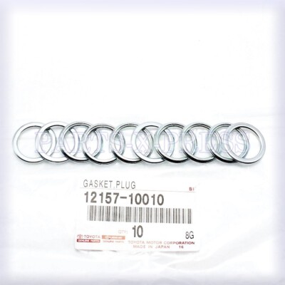 NEW GENUINE OEM TOYOTA LEXUS SCION DIFFERENTIAL PLUG GASKET SET OF 10 ...