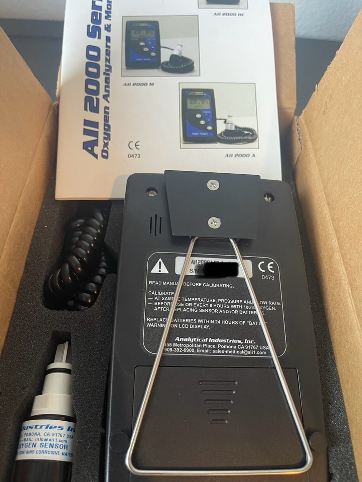 Analytical Industries AII 2000 A O2 Oxygen Analyzer / Monitor | eBay