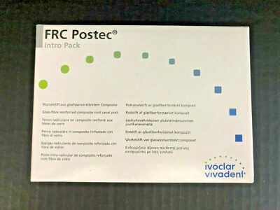 Ivoclar FRC Postec Intro Pack Size- Glass-Fibre Root Canal Post | eBay