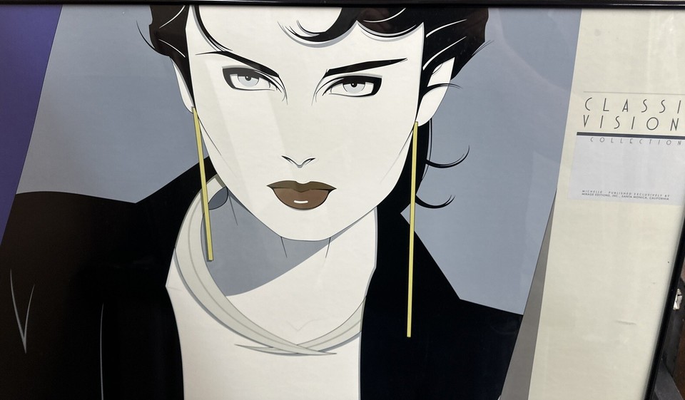 PATRICK NAGEL Classic Visions Collection Michelle Mirage Ed 1982 15 ...