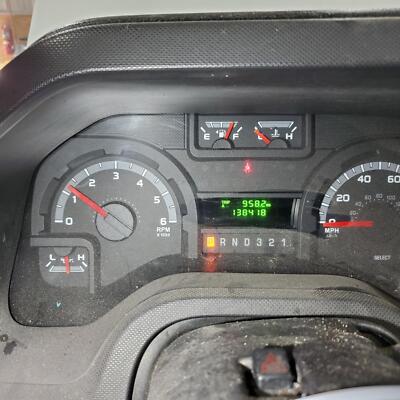 FORD FORD E350 VAN Speedometer (cluster), MPH, Cutaway, ID EC2T-10849-AA 15 16 | eBay