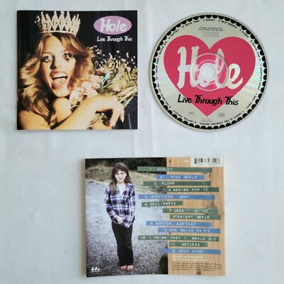 HOLE - LIVE THROUGH THIS - COURTNEY LOVE - BIG CD COLLECTION!!! | eBay
