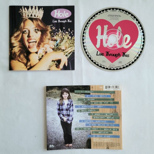 HOLE - LIVE THROUGH THIS - COURTNEY LOVE - BIG CD COLLECTION!!! | eBay