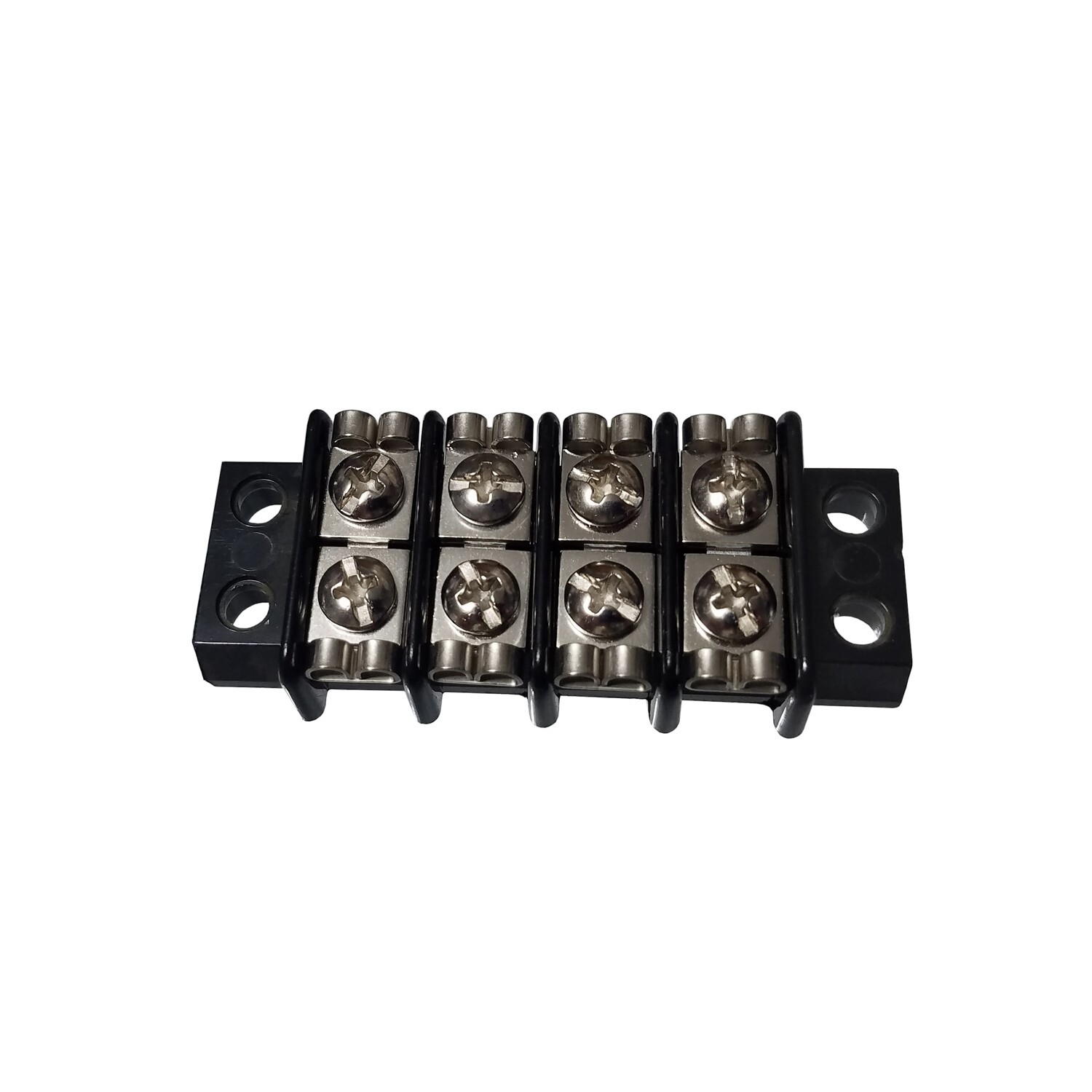 3pc Four Pole Double Row Terminal Block Barrier Strip 300V 20A Kulka ...