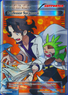 Professor Sycamore XY - Steam Siege LP-NM Pokemon TCG | eBay