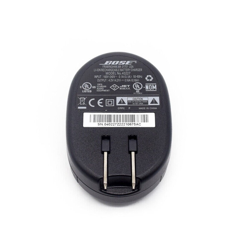 Original Charger for Bose-QuietComfort 3 QC3 Headphones Charger | eBay