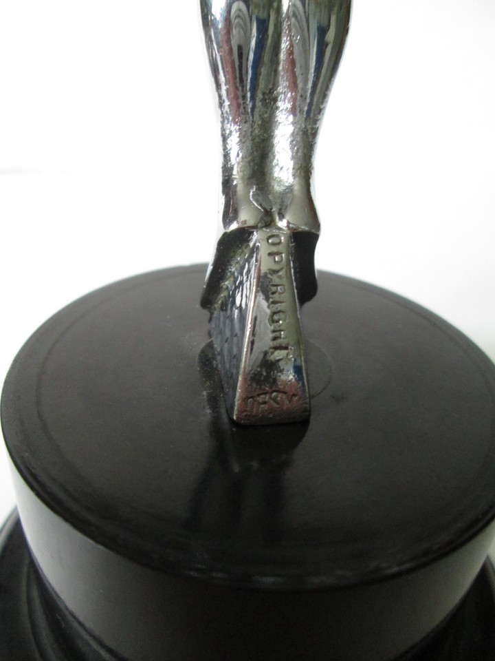 Desmo diving nymph car mascot. hood ornament.vehicle mascot.car mascot ...