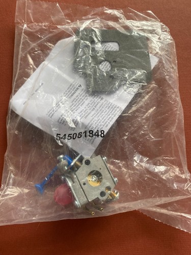 GENUINE OEM HUSQVARNA CARBURETOR PART# 545081848 | eBay