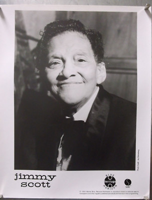 JIMMY SCOTT 8x10 B&W Photo | eBay