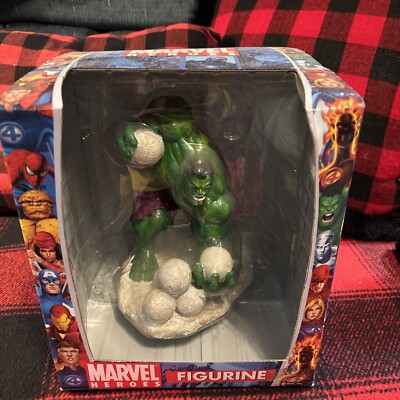 NIB THE HULK RESIN MARVEL HEROES 2007 FIGURINE | eBay