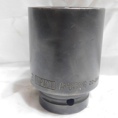 Armstrong 1" Drive 2" Deep Well Impact Socket 22-264 | eBay