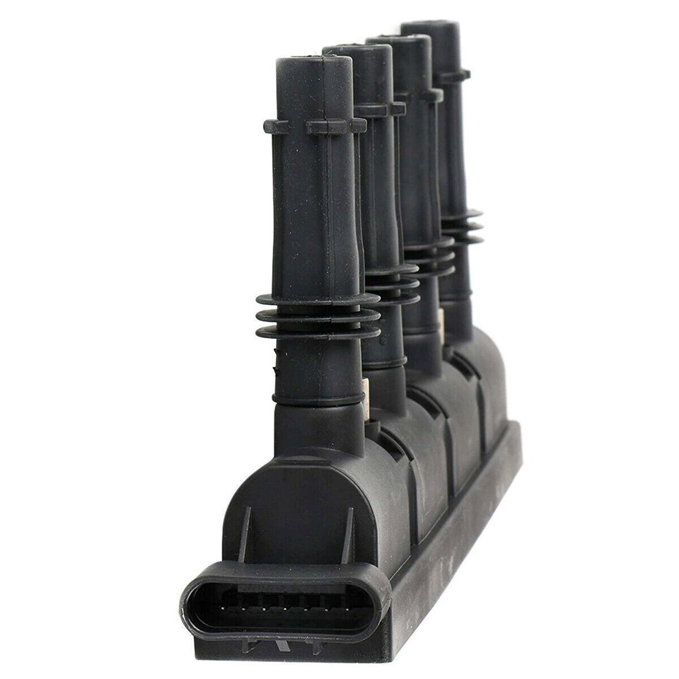 UF669 Ignition Coil + 4 Spark Plug FOR 1.4L Buick Encore Chevy Cruze ...