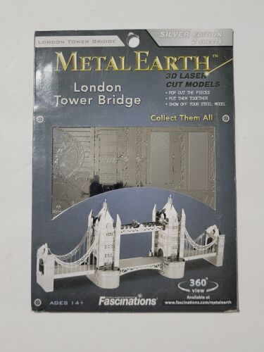 Metal Earth London Tower Bridge 3D Laser Cut Highly Detailed Model Kit ...