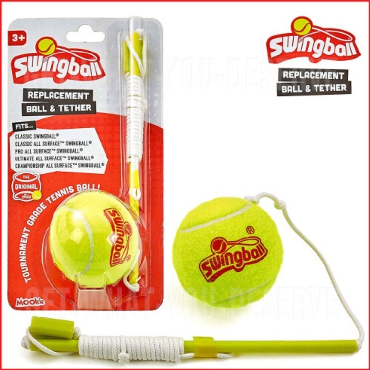 Original Swingball Replacement Ball with Tether Sport Outdoor Swing ...