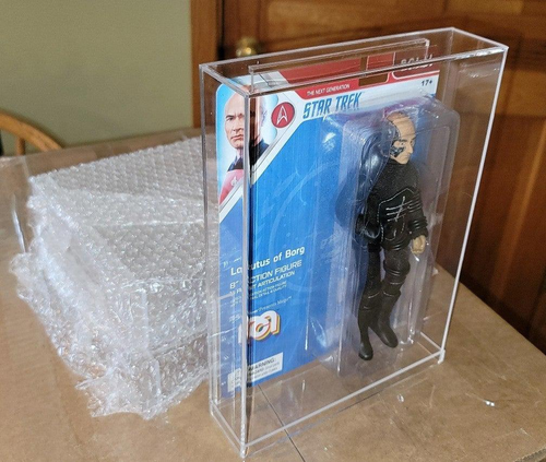 Star trek mego acrylic case, quantity of 3 | eBay