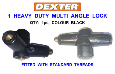 1 DEXTER HEAVY DUTY ANGLE LOCK: / BANK STICK ROD POD BITE ALARM LANDING ...
