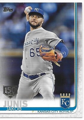 2019 Topps Series 1 Baseball 150th Anniversary Jakob Junis Royals | eBay