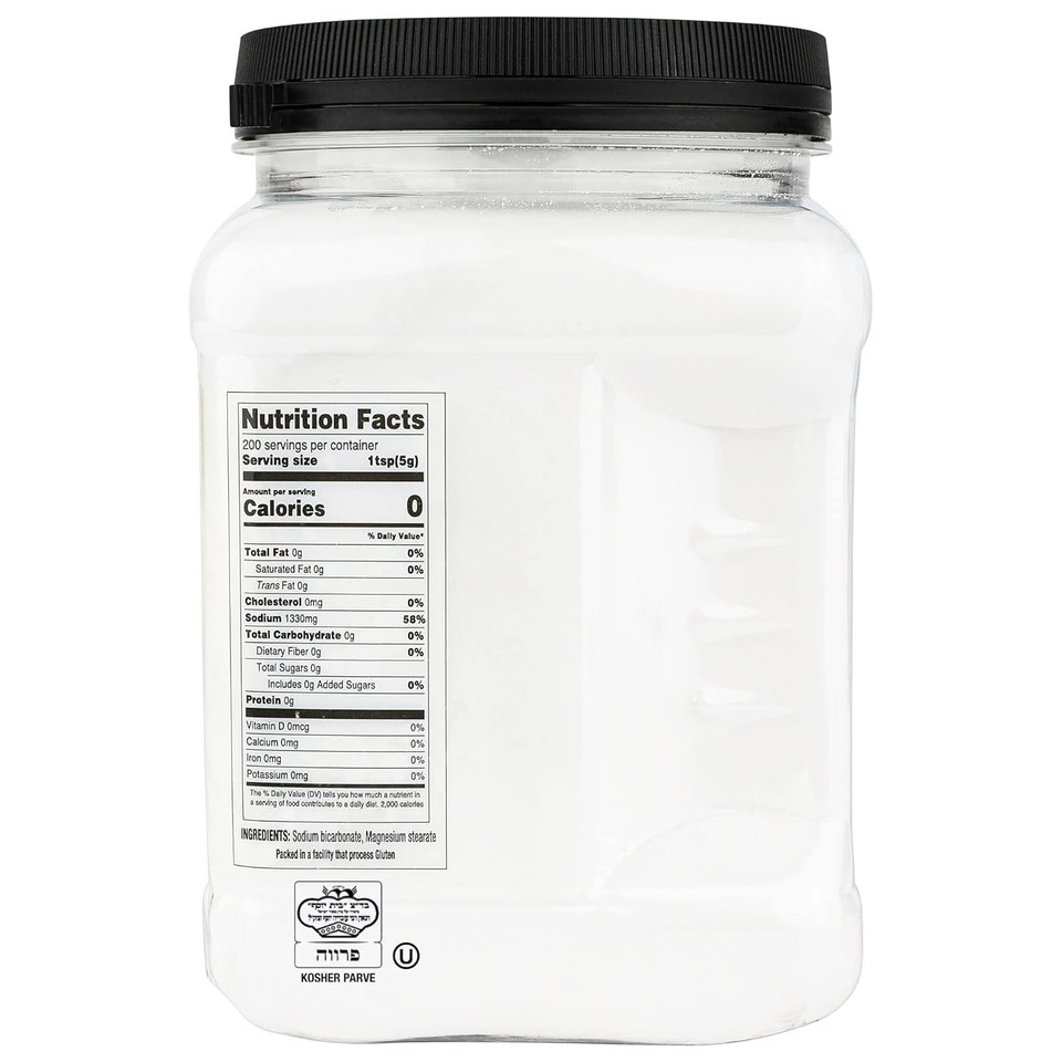 Roots Circle Baking Soda Bulk | 1 x 35.2oz Large Airtight Container ...