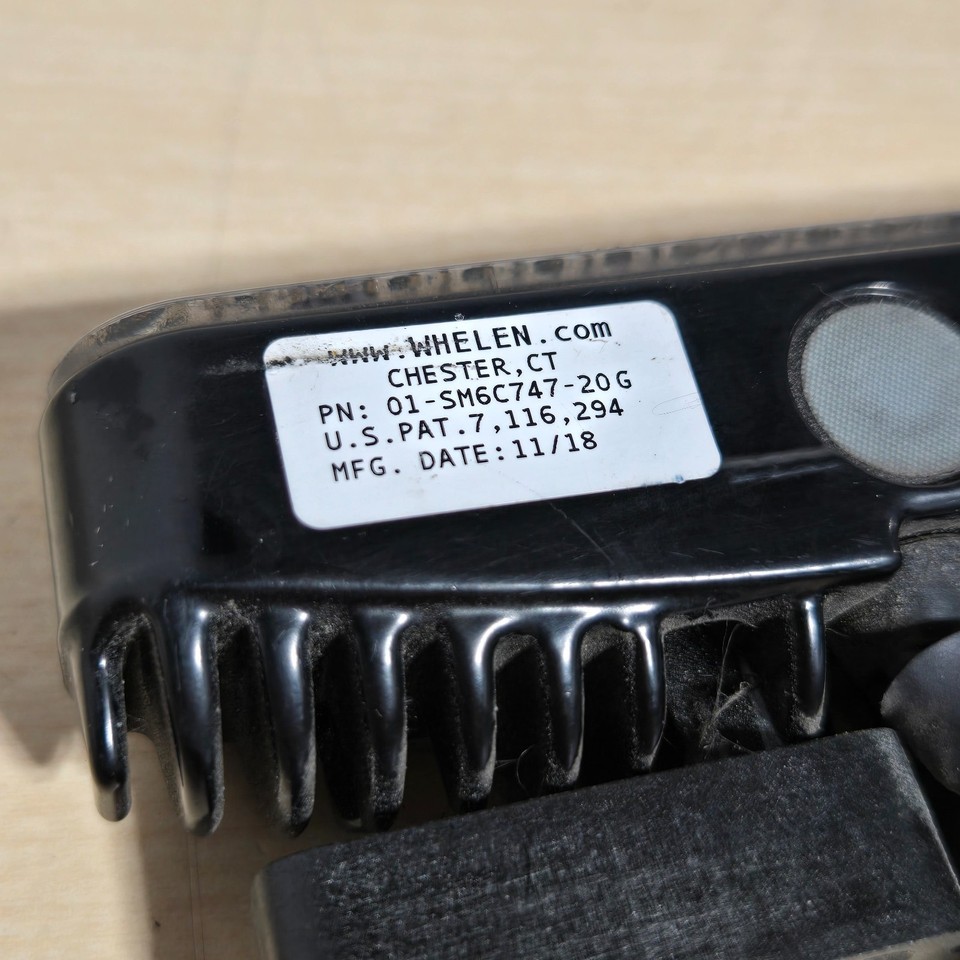 (2) WHELEN SETINA ION LED Lights- Blue flash 1 color | eBay