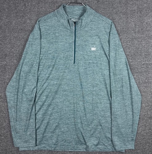 Masters Tech Active Pullover Men’s M Performance Golf 1/4 Zip Long ...