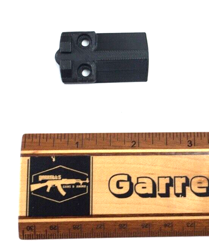 SCCY CPX 1 CPX 2 9mm auto Pistol rear sight plate red dot replacement ...