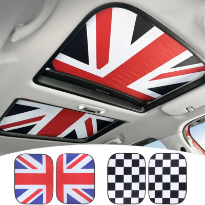 2x For Mini Cooper F55 F56 R56 F54 Car Sunroof Sun Shade Foldable Roof ...